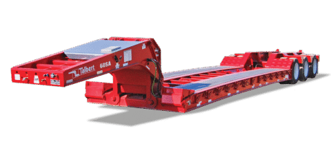 60SA Spread Axle Lowboy Trailer - Talbert Manufacturing